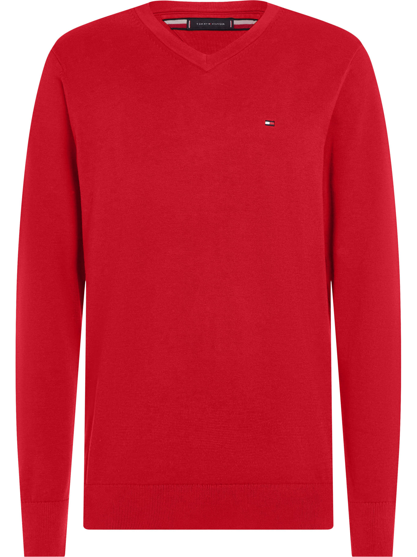 Suéter essential de cuello v - Tommy Hilfiger