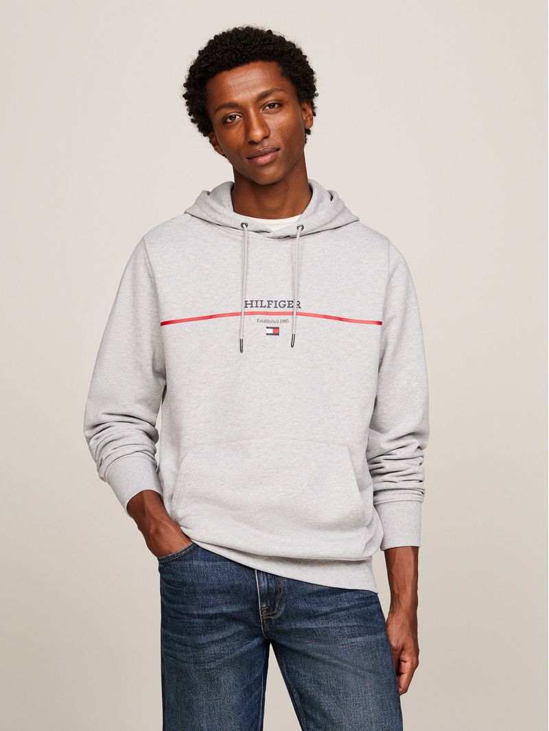 Sudadero Con Capucha Y Monotipo Hilfiger