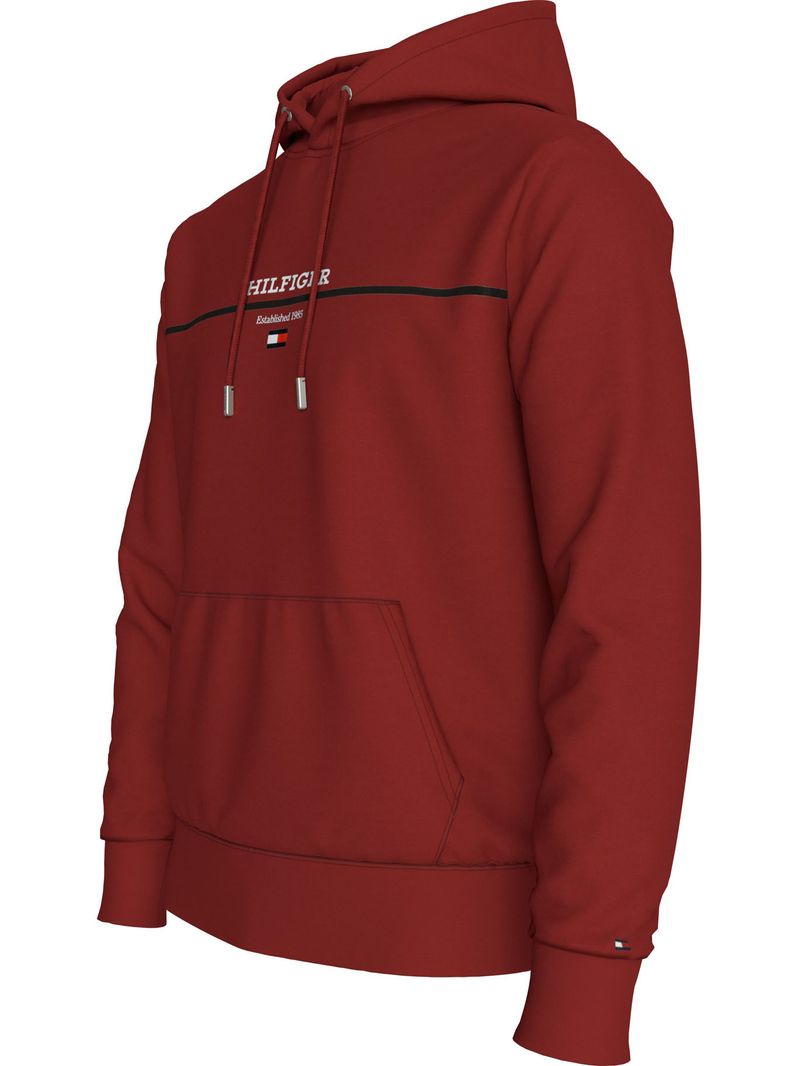 Sudadero Con Capucha Y Monotipo Hilfiger Tommy Hilfiger