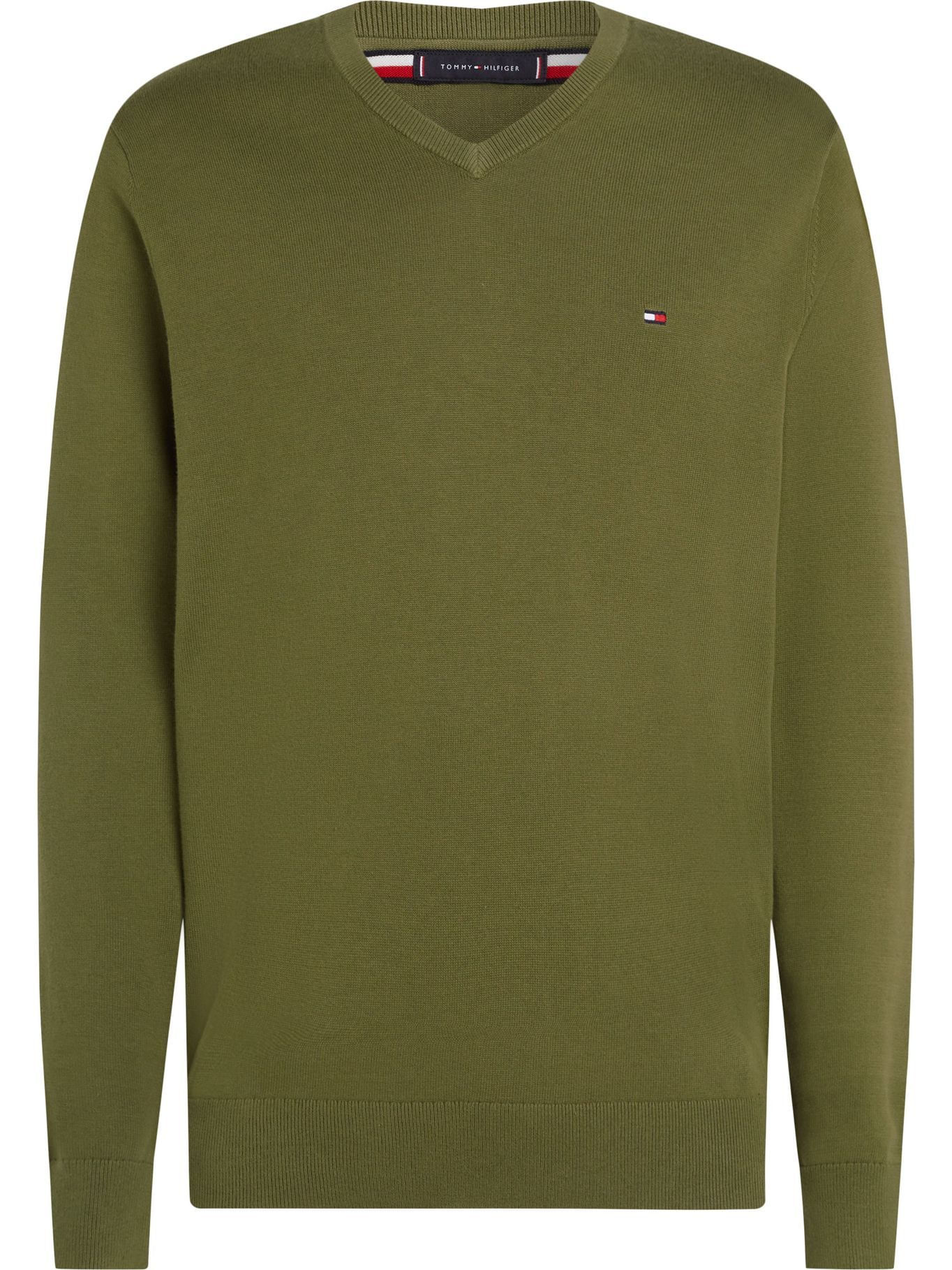 Suéter essential de cuello v - Tommy Hilfiger