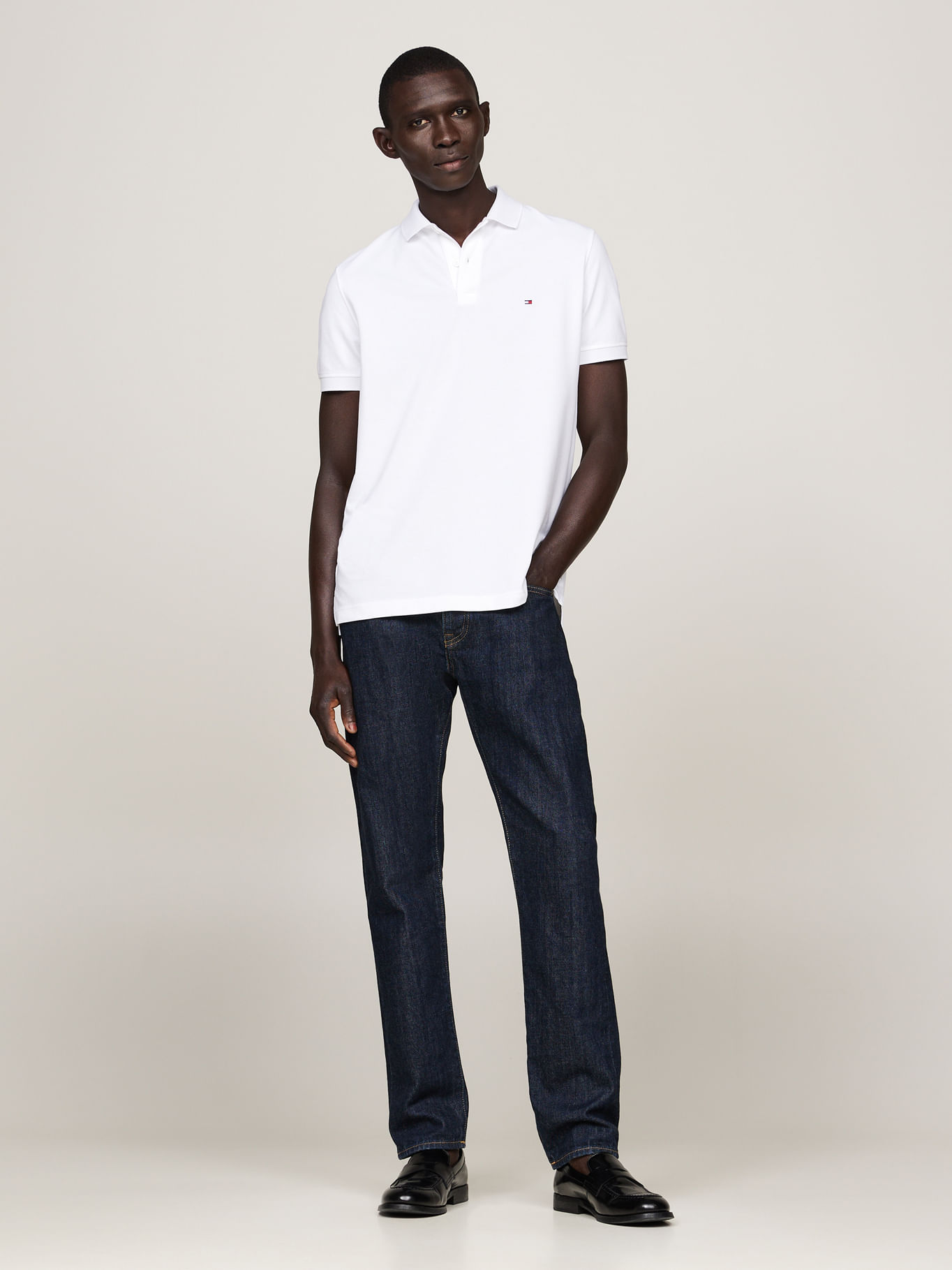 Polo TH Flex de corte regular - Tommy Hilfiger