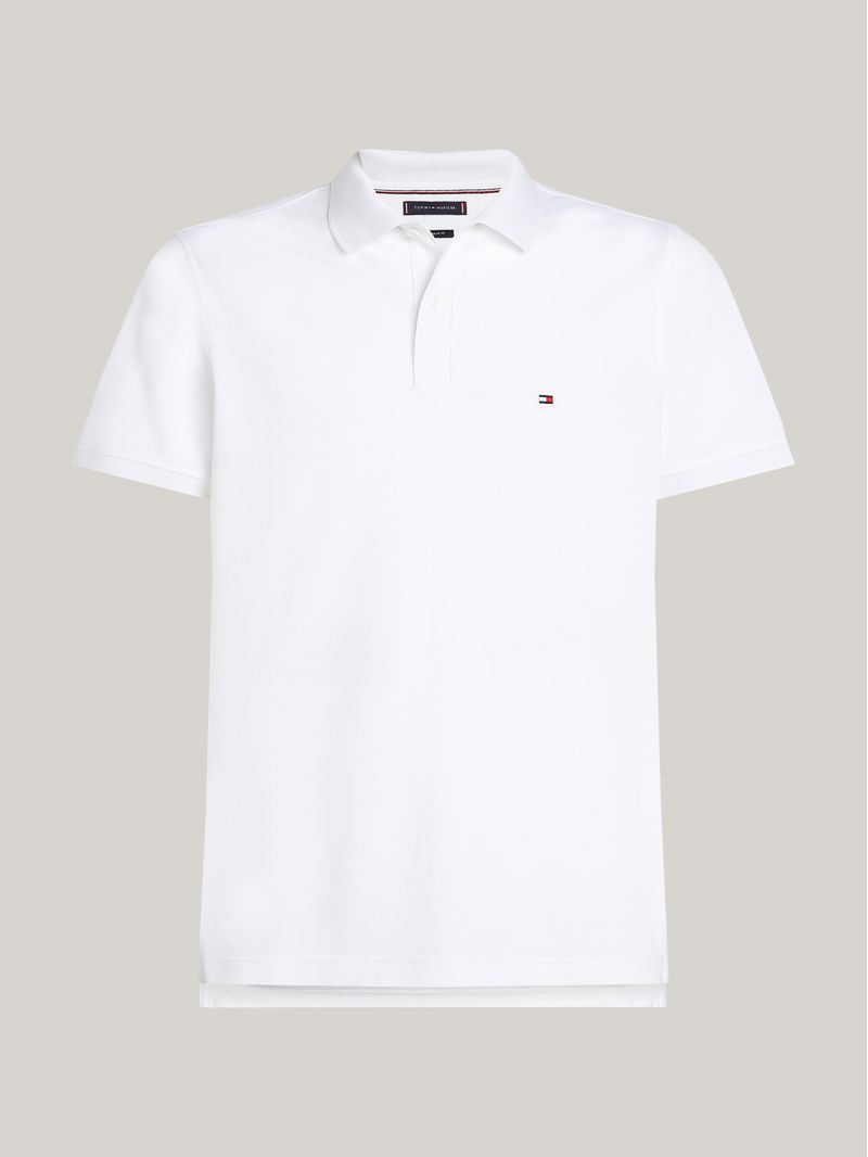 Polo Th Flex De Corte Regular Tommy Hilfiger