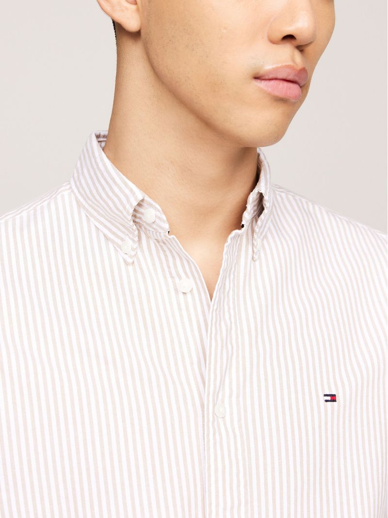 Camisa Heritage De Rayas Con Corte Regular