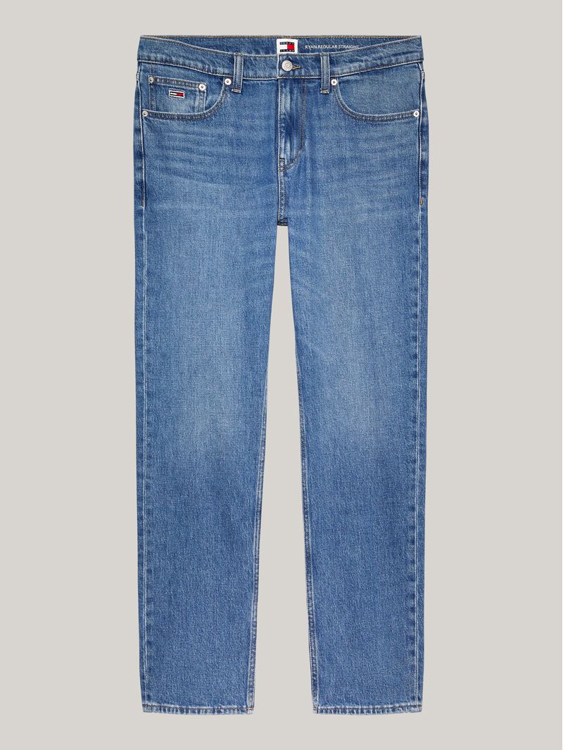 Jeans Rectos De Corte Ajustado