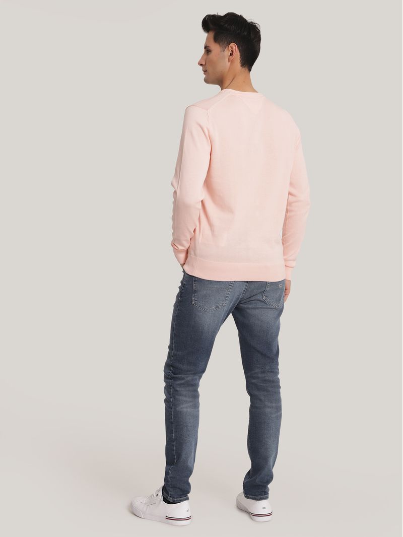 Suéter essential de cuello v - Tommy Hilfiger