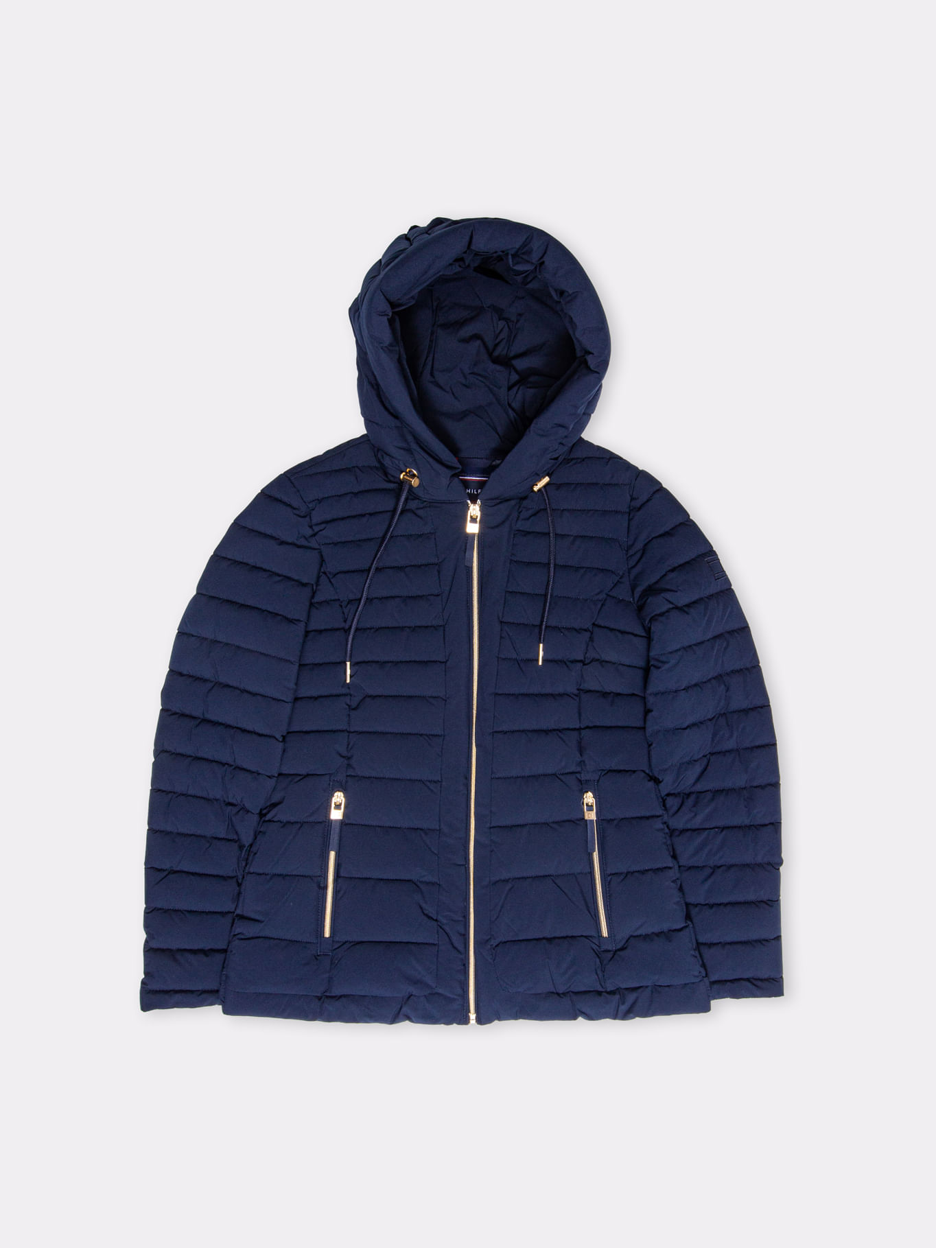 Chumpa acolchada ligera con capucha - Tommy Hilfiger