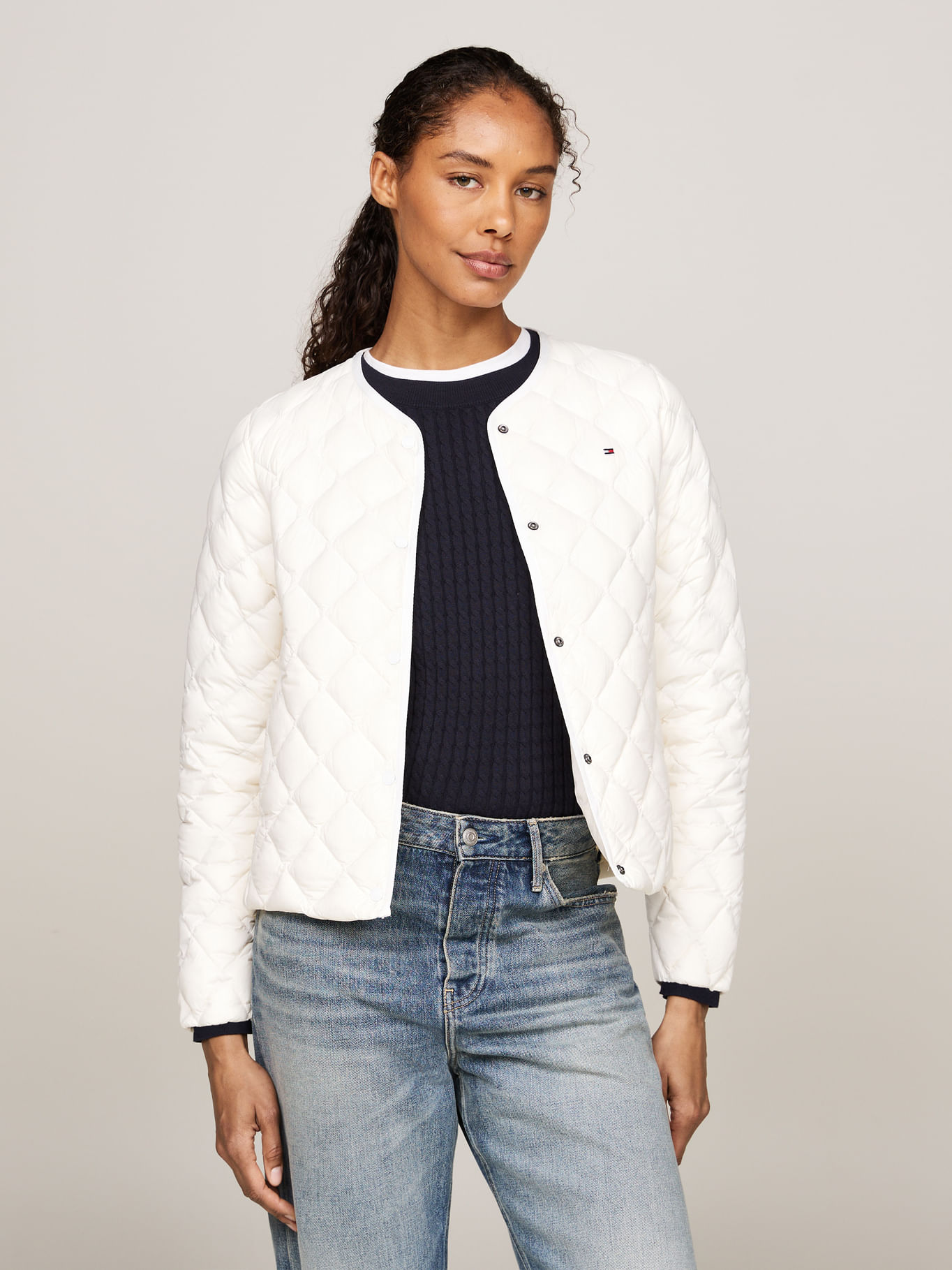 Chumpa acolchada plegable con relleno