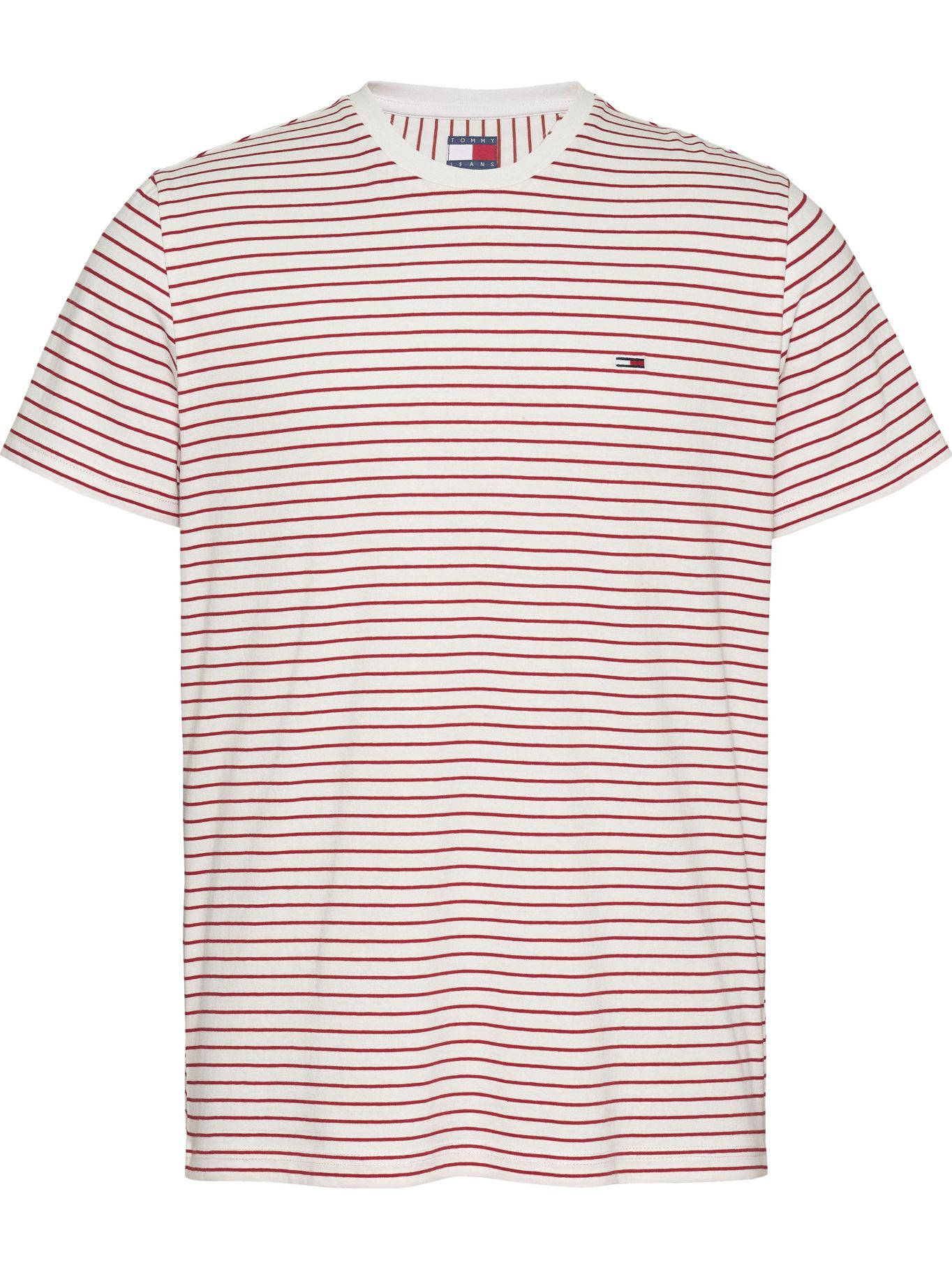 Playera de rayas y corte slim