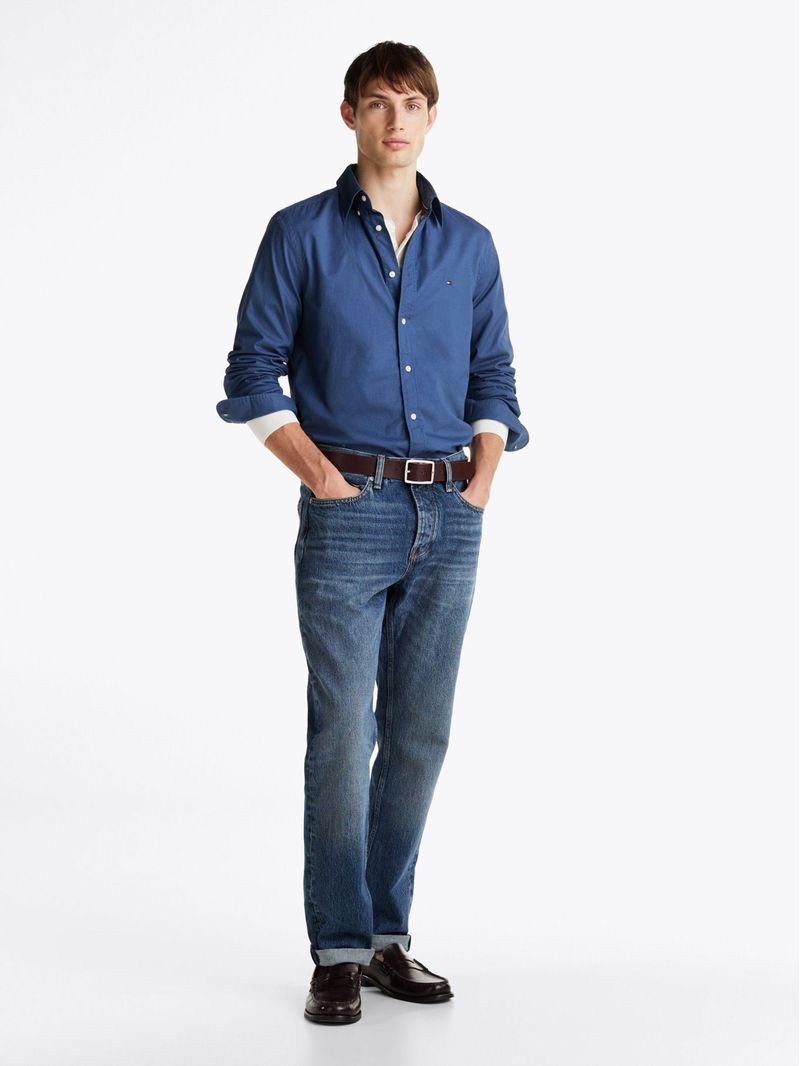 Camisa Th Flex Regular De Popelín
