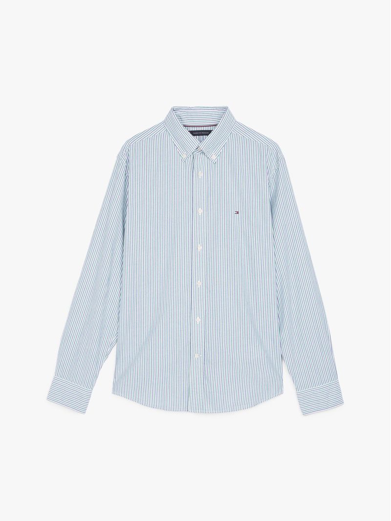 Camisa Th Flex Regular De Rayas