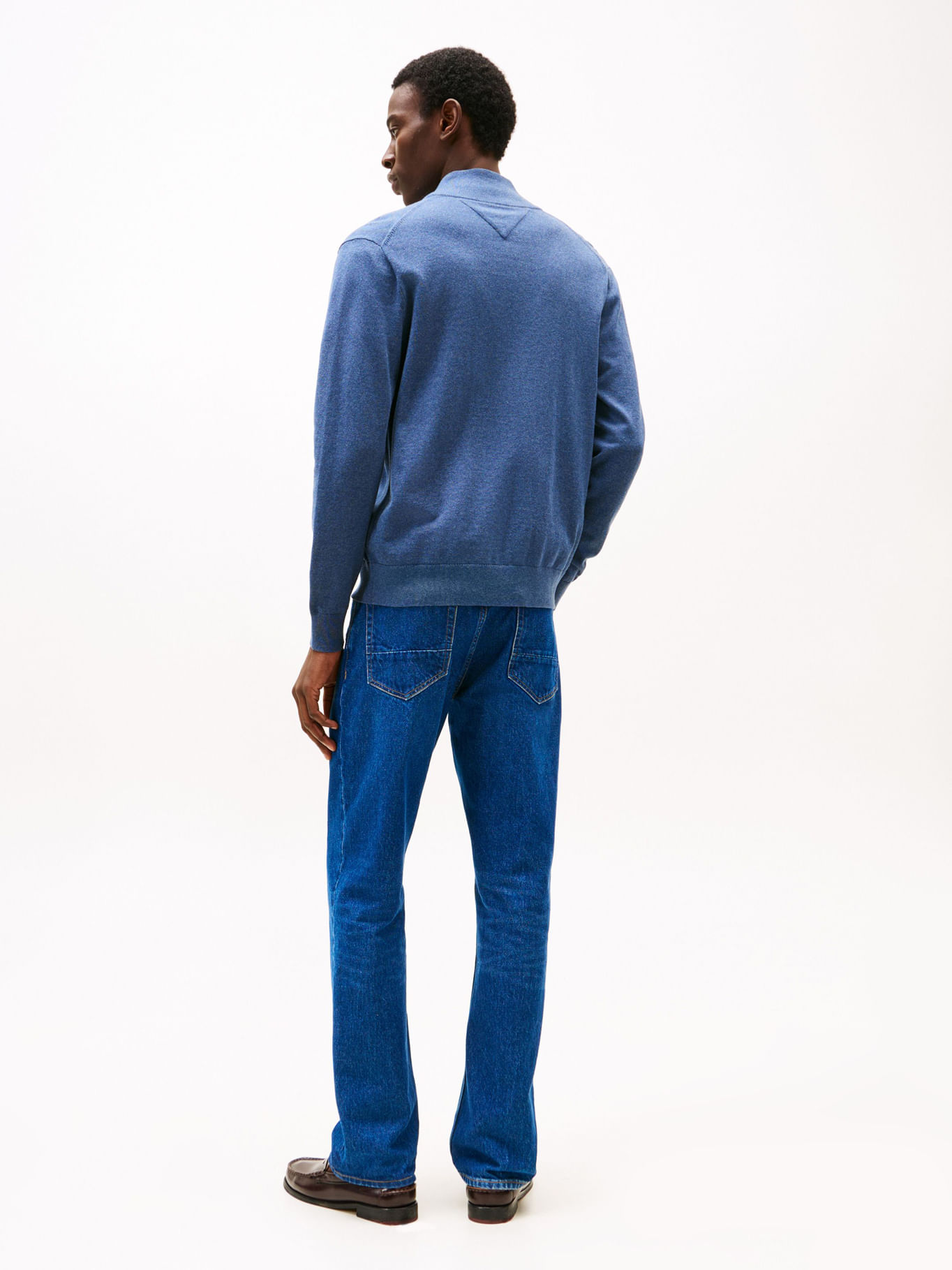 Suéter de cuello perkins con zipper - Tommy Hilfiger