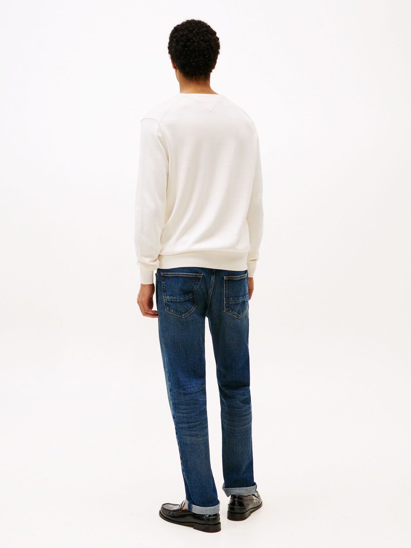 Suéter essential de cuello v - Tommy Hilfiger