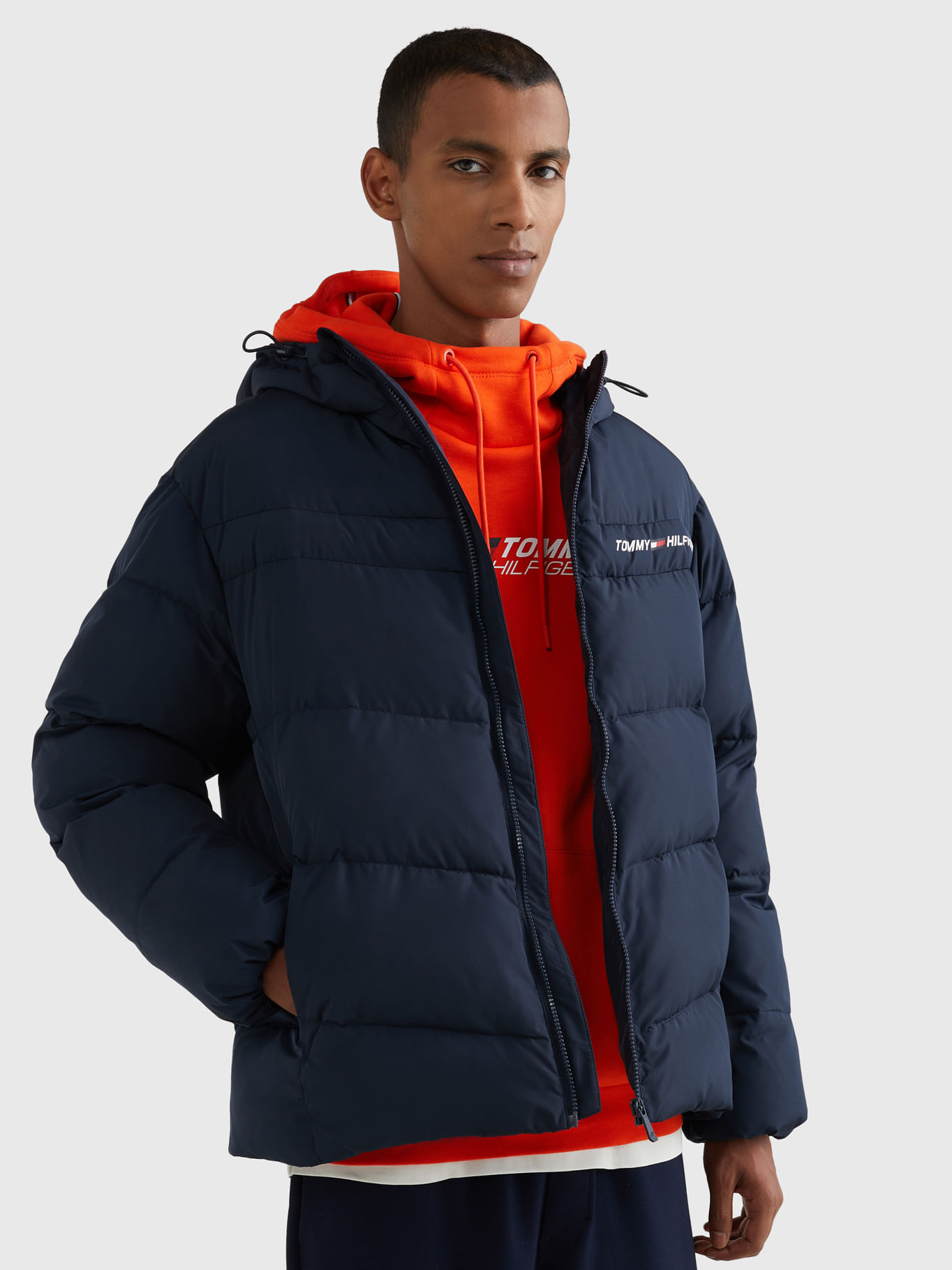 Chumpa acolchada con capucha Sport - Tommy Hilfiger