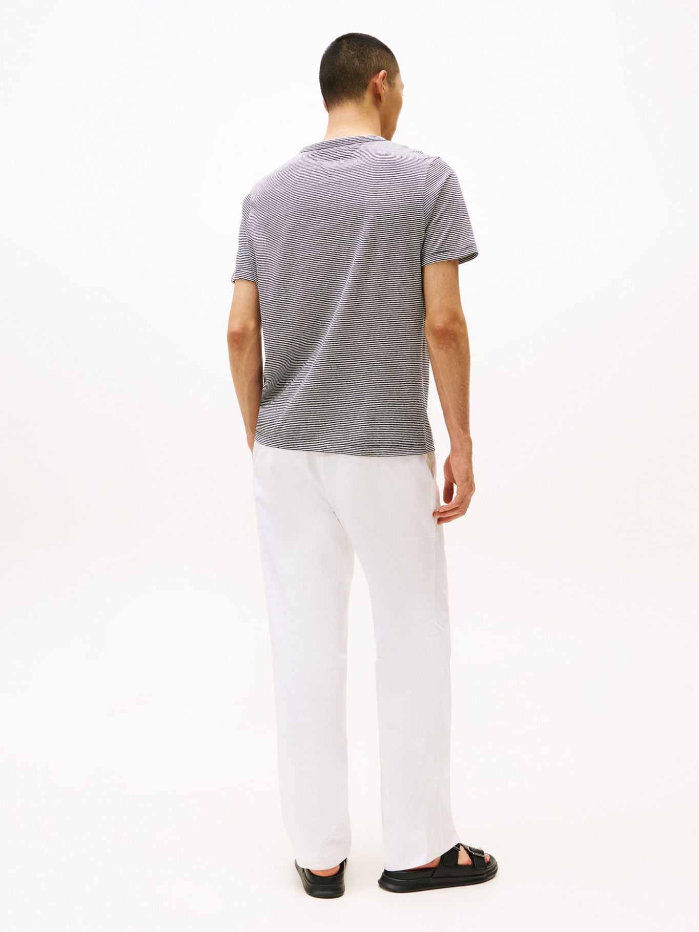 Playera con diseño de rayas - Tommy Hilfiger